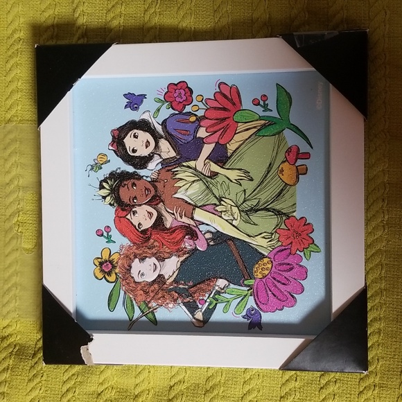 Disney | Wall Decor | Disney Princess Wall Art 6x6 Nip | Poshmark